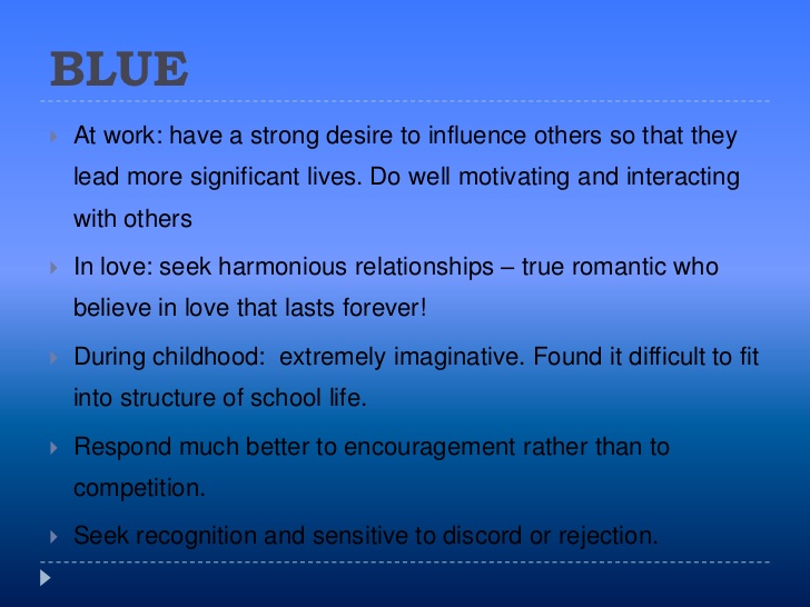 Blue Color Psychology Blue Meaning Personality